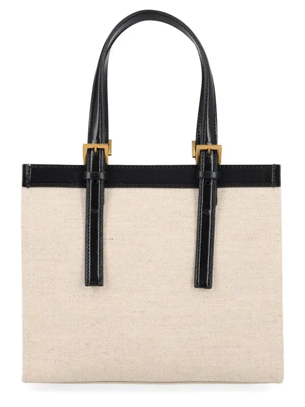 Versace Borsa Tote "rivière" Mini - Ivory