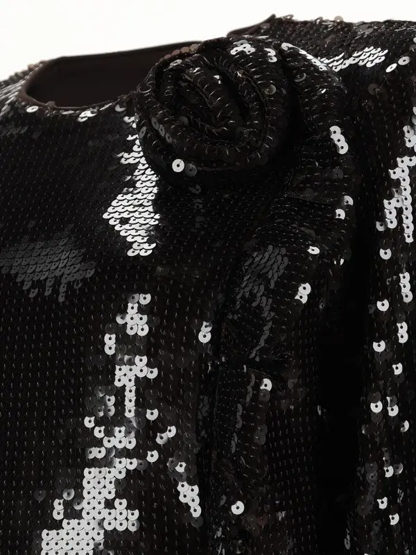 ROTATE BY BIRGER CHRISTENSEN Mini Abito Con Paillettes