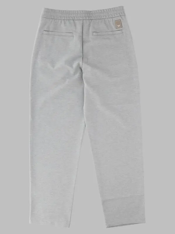 Emporio Armani Pantalone In Jersey Piquet "travel Essential