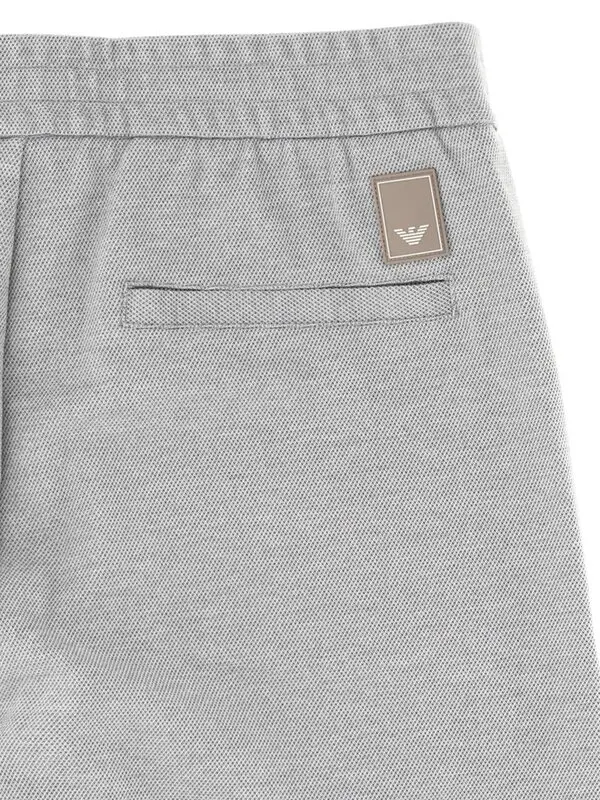 Emporio Armani Pantalone In Jersey Piquet "travel Essential