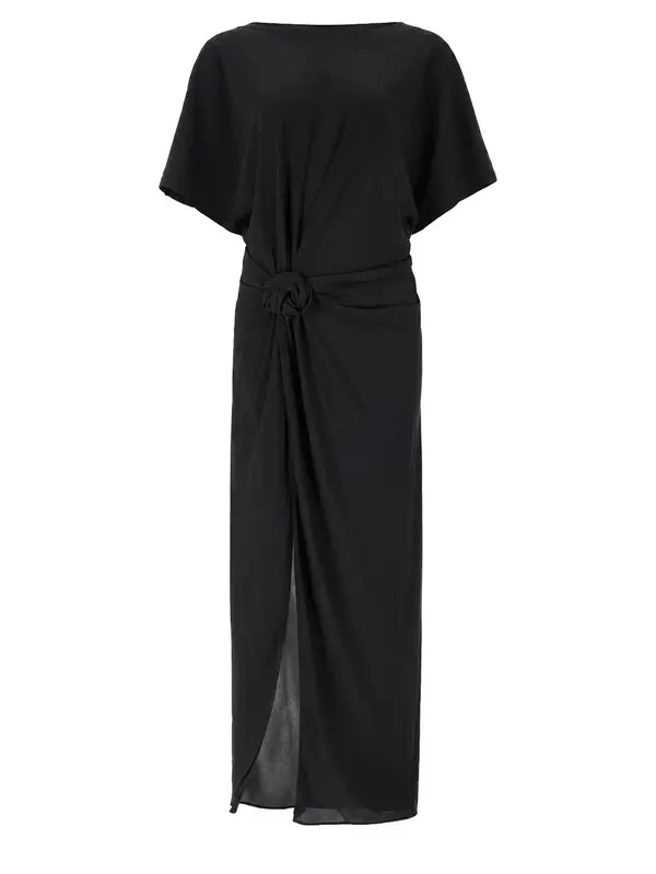 ROTATE BY BIRGER CHRISTENSEN Abito Lungo Con Spacco