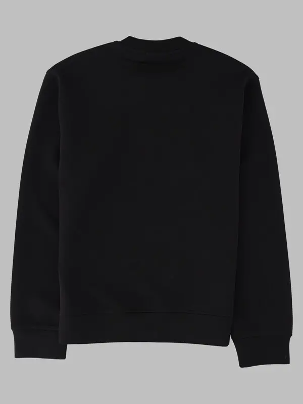 Emporio Armani Felpa Con Logo In Double Jersey