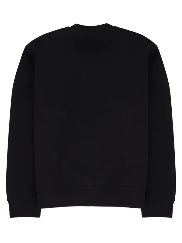Emporio Armani Felpa Con Logo In Double Jersey