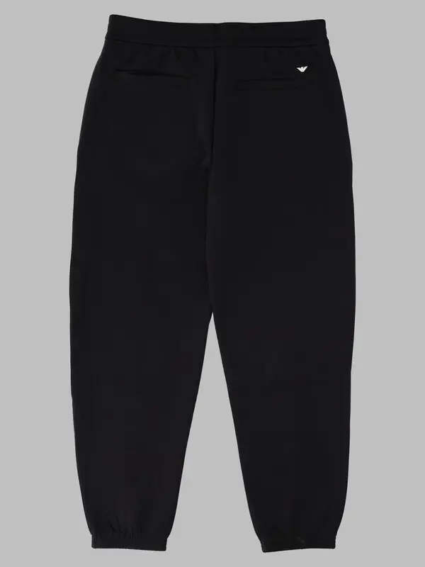 Emporio Armani Pantalone Jersey Jogger Con Coulisse E Tasche
