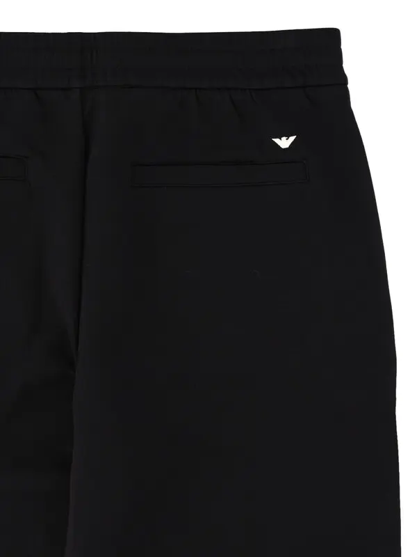 Emporio Armani Pantalone Jersey Jogger Con Coulisse E Tasche