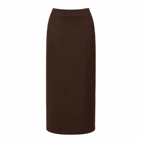 ELAMINS Maxi Skirt Charcoal