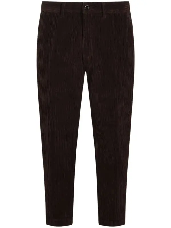 NINE:INTHE:MORNING 100% Cotton Trousers - Brown