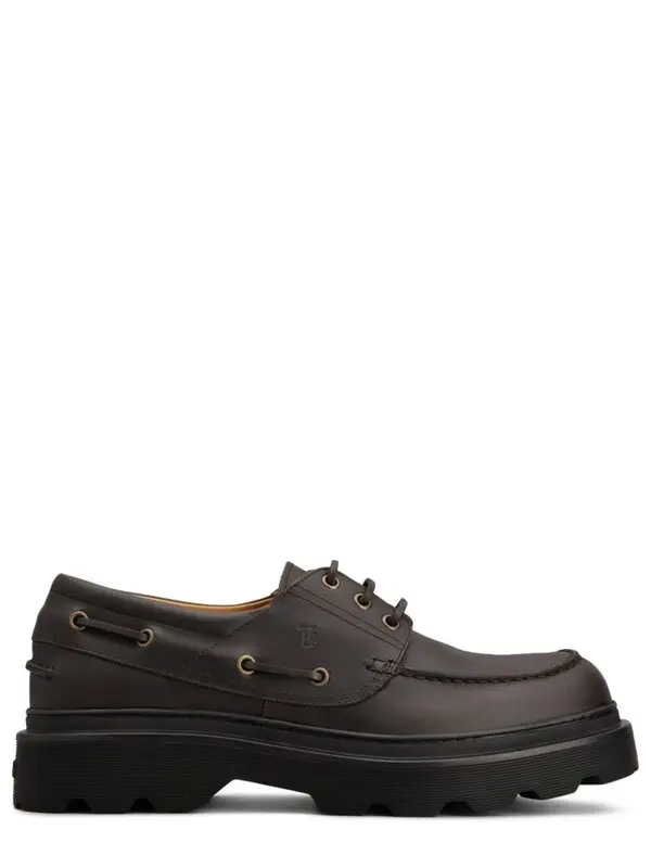 TOD`S Tod's Boat Shoes In Leather