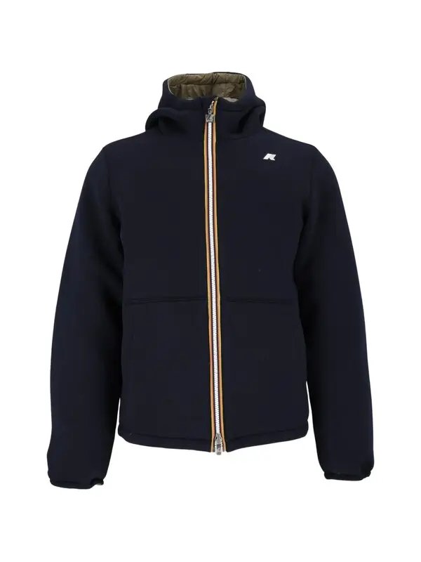K-WAY Quilted Hooded Puffer Coat