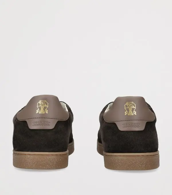 Brunello Cucinelli Suede Low-top Sneakers