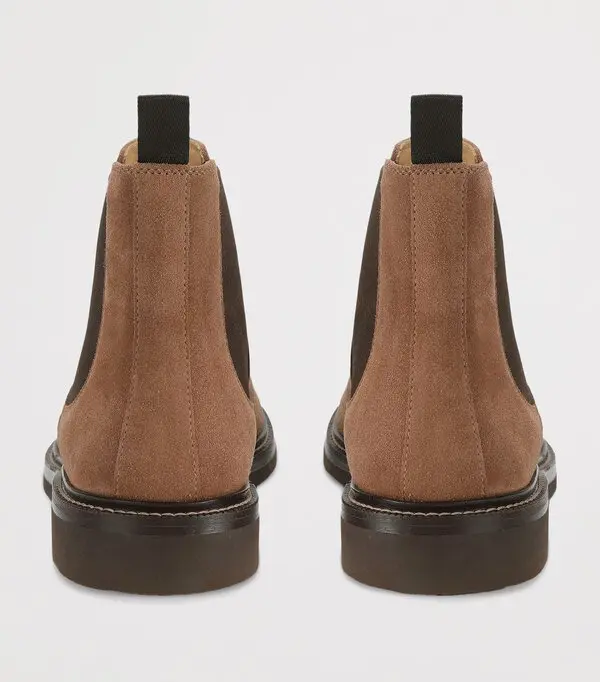 Brunello Cucinelli Suede Chelsea Boots