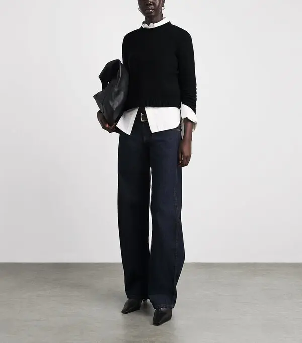 Khaite Cashmere Crew-neck Leta Sweater