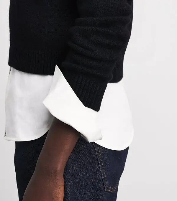 Khaite Cashmere Crew-neck Leta Sweater