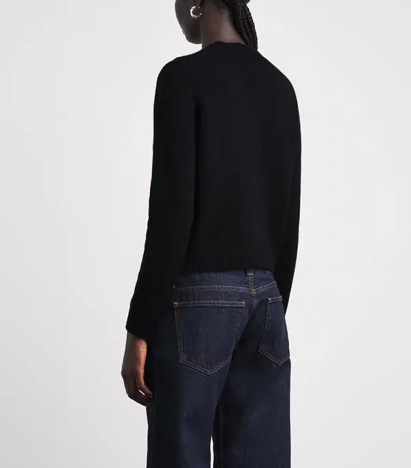 Khaite Cashmere Crew-neck Leta Sweater