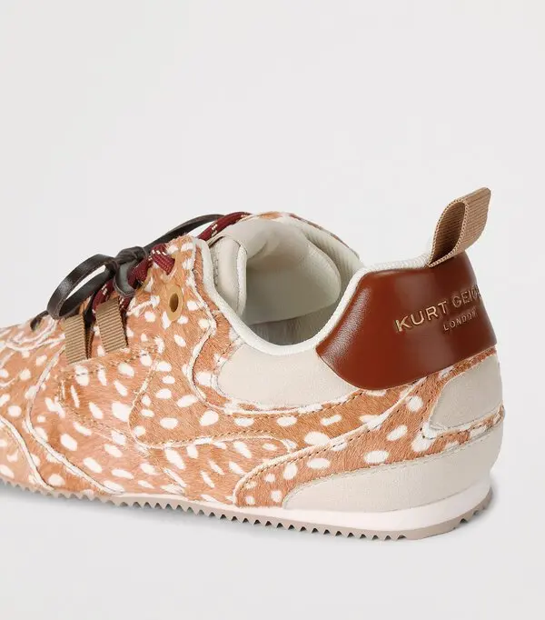 Kurt Geiger Leather Slim Runner Sneakers