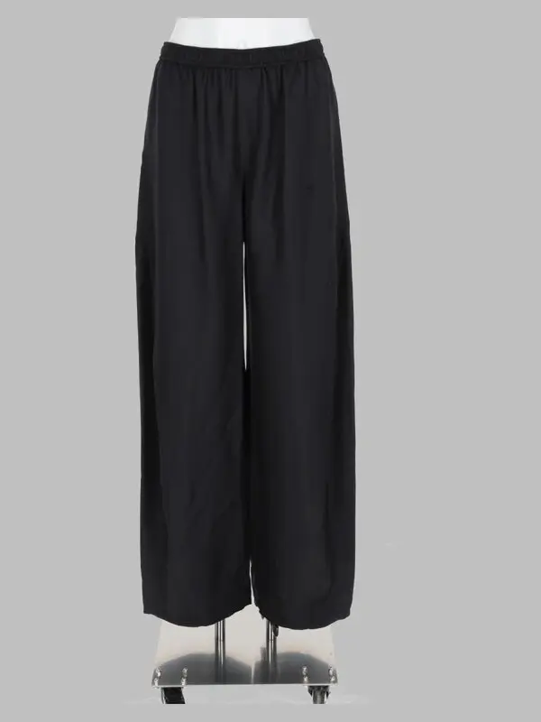 Alexander Wang Silk Trousers - Black