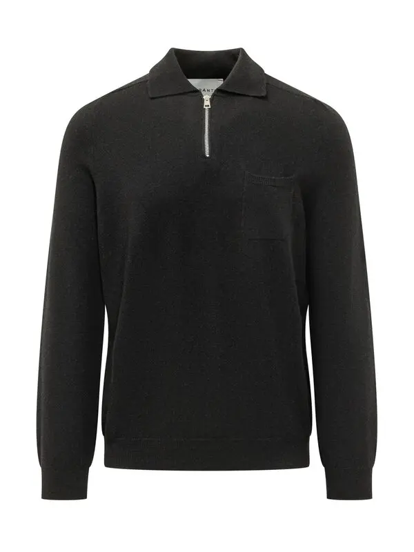 AMARANTO Polo Shirt - Nero