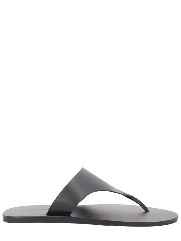 Manebí Elegant Goat Leather Sandals For - Black