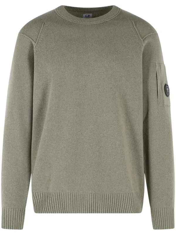 C.P. COMPANY C. P. Company Wool & Polyamide Sweater - Grey