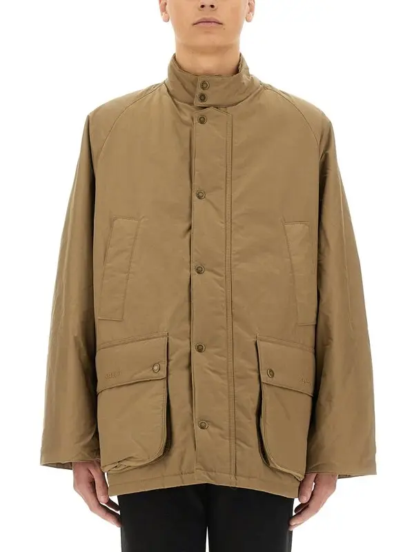 BARACUTA X BARBOUR Oversized Bedale Waxed Jacket