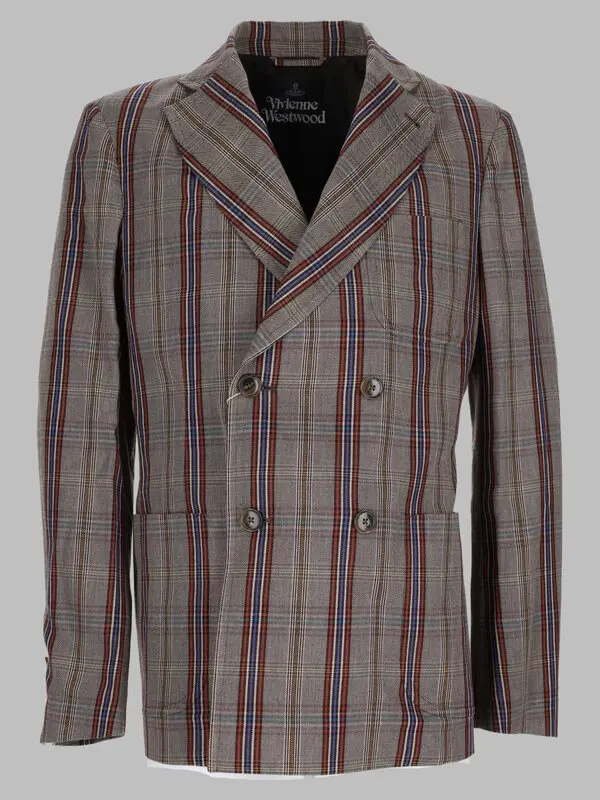 VIVIENNE WESTWOOD Statement Multi-texture Jacket