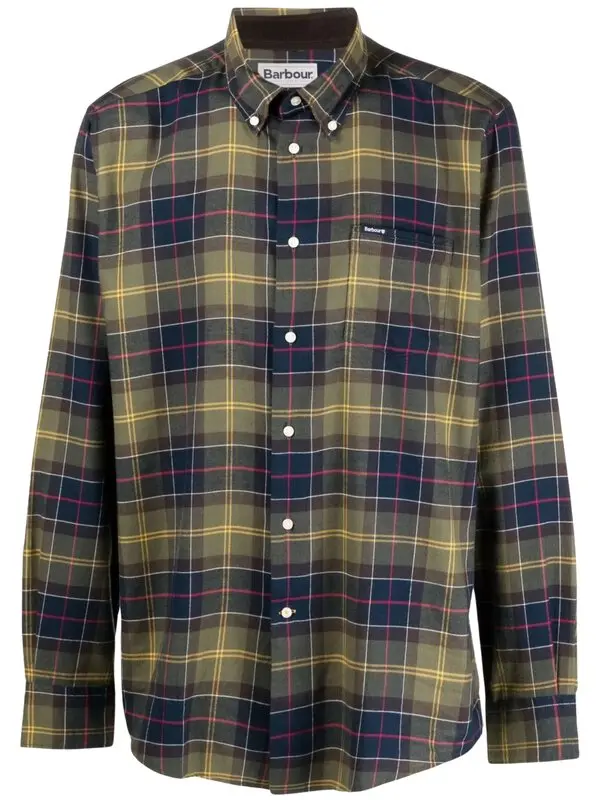Barbour Tartan Check Button-down Shirt For - Multicolour