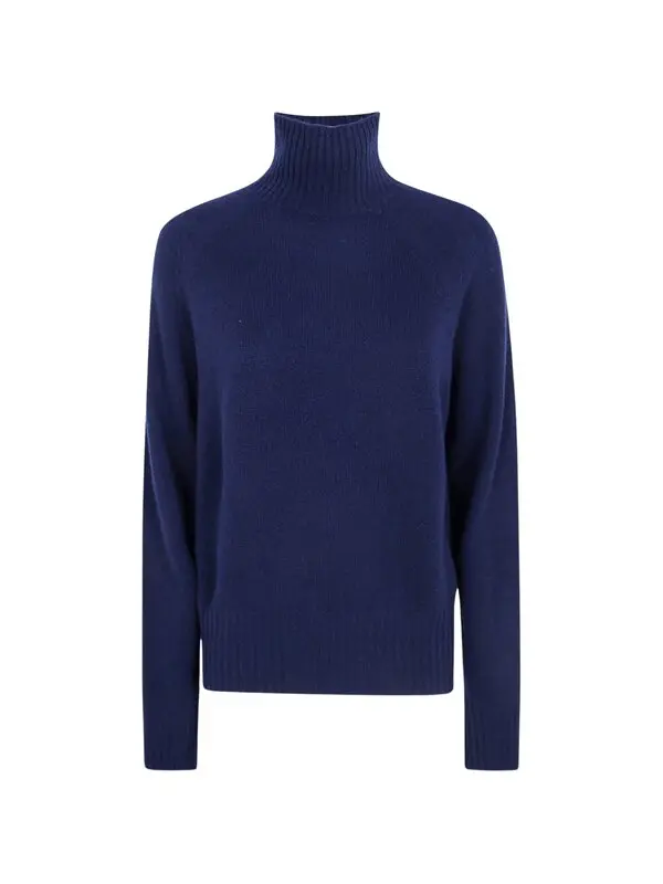 Seventy 100% Cashmere Crewneck Sweater - Navy