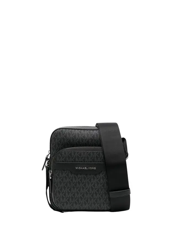 Michael Kors Pebbled Leather Mini Crossbody Bag - Black