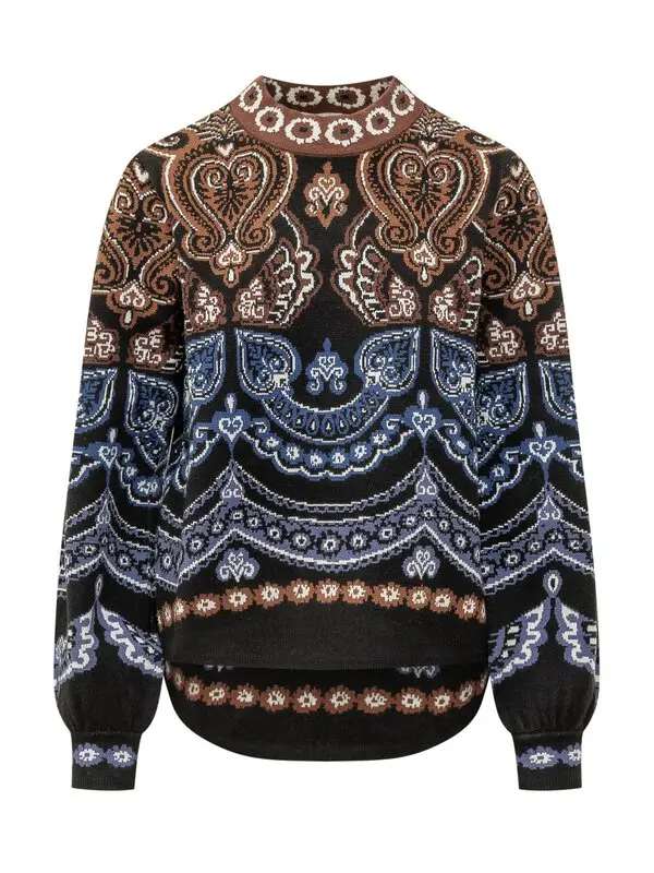 Farm Rio Nicole Scarf Sweater