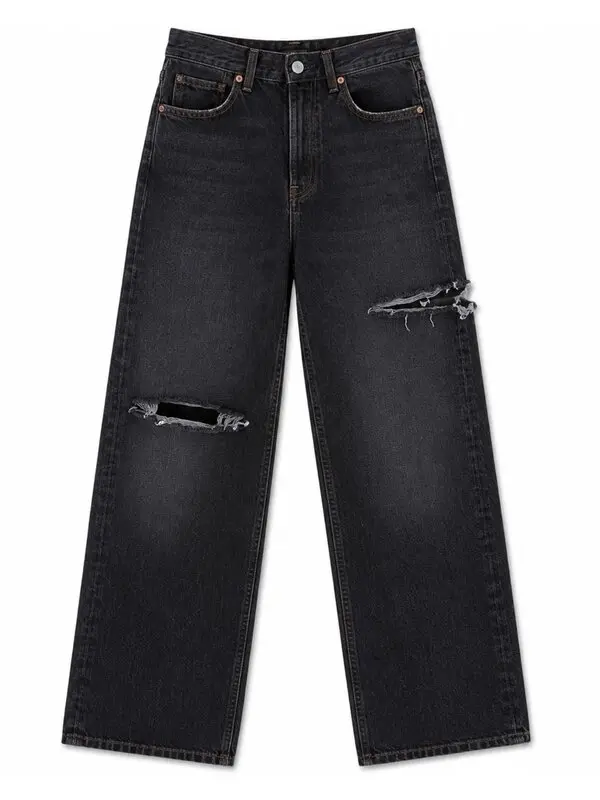 ICON DENIM LOS ANGELES 100% Cotton Jeans For - Black