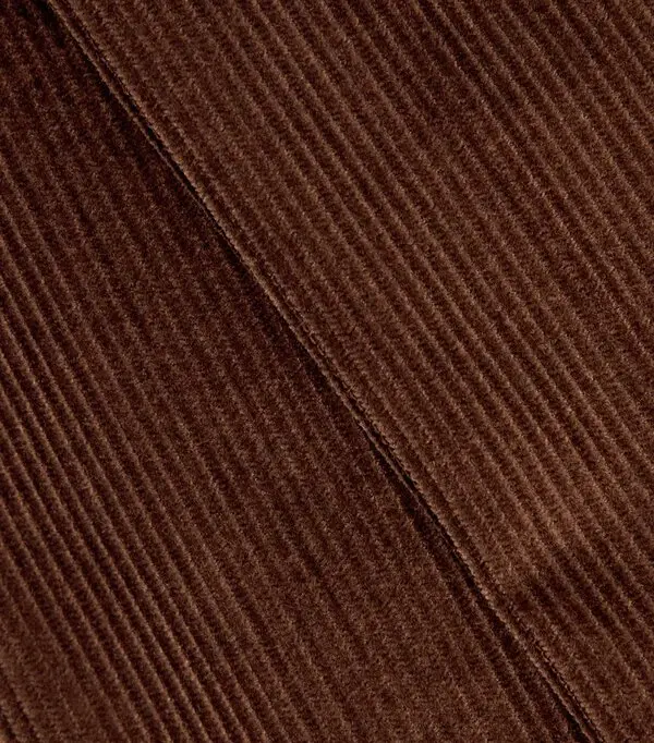 AMI Paris Cotton Corduroy Straight Trousers