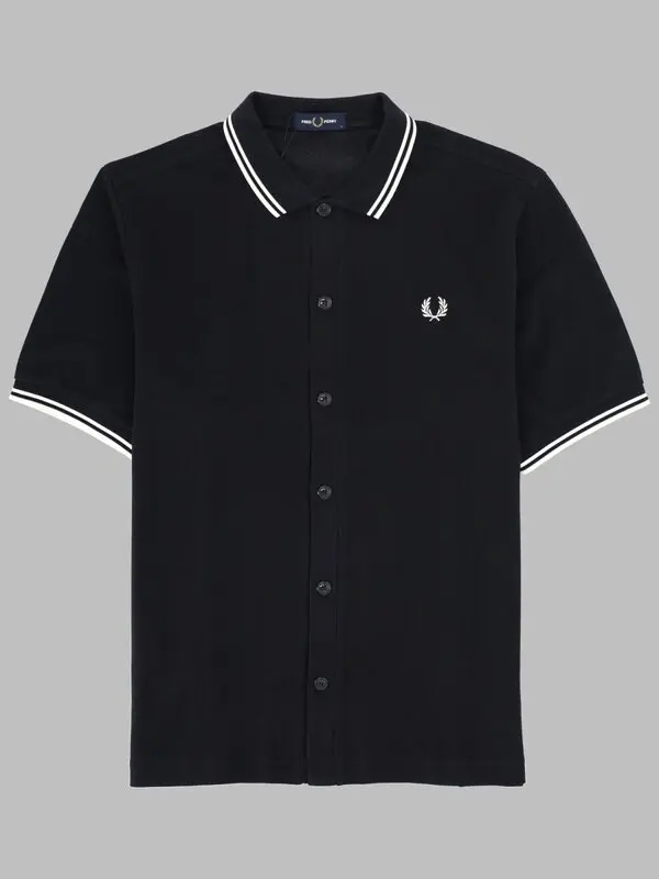 Fred Perry Short Sleeve Knit Polo Shirt