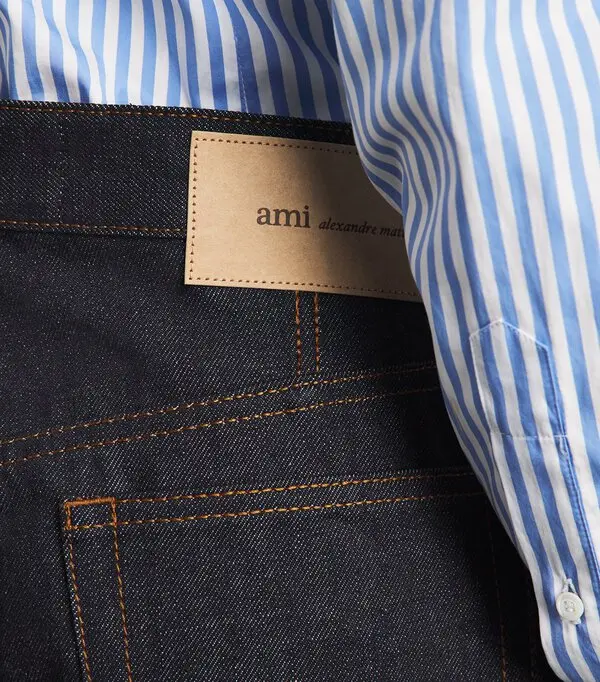 AMI Paris Wide-leg Jeans