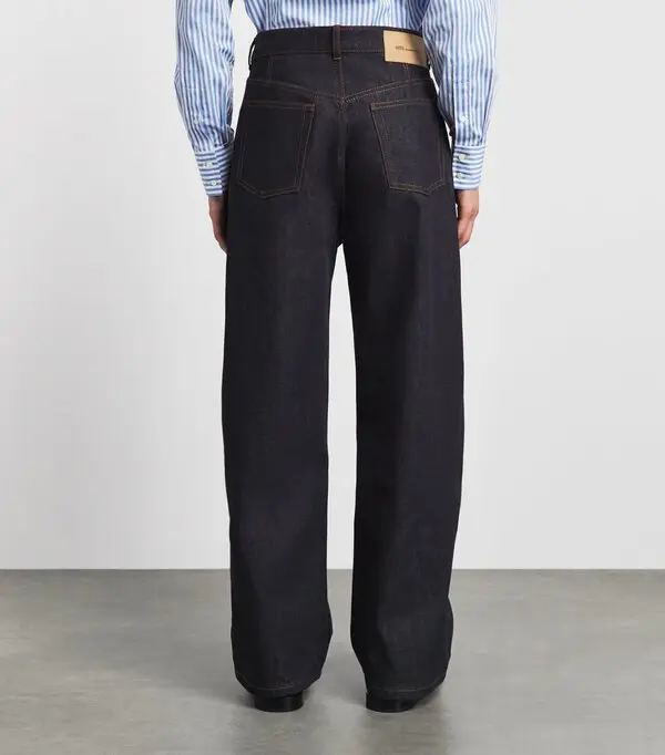 AMI Paris Wide-leg Jeans