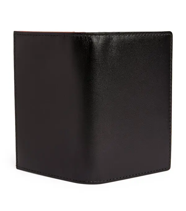ETTINGER Leather Sterling Visiting Card Holder