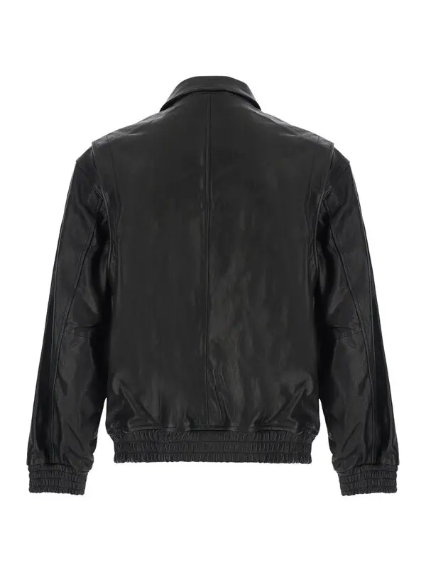 DUNST Long-sleeve Leather Jacket
