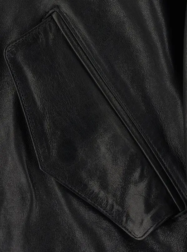DUNST Long-sleeve Leather Jacket