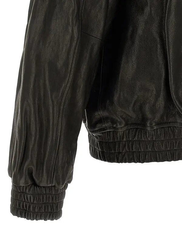 DUNST Zip-up Leather Jacket