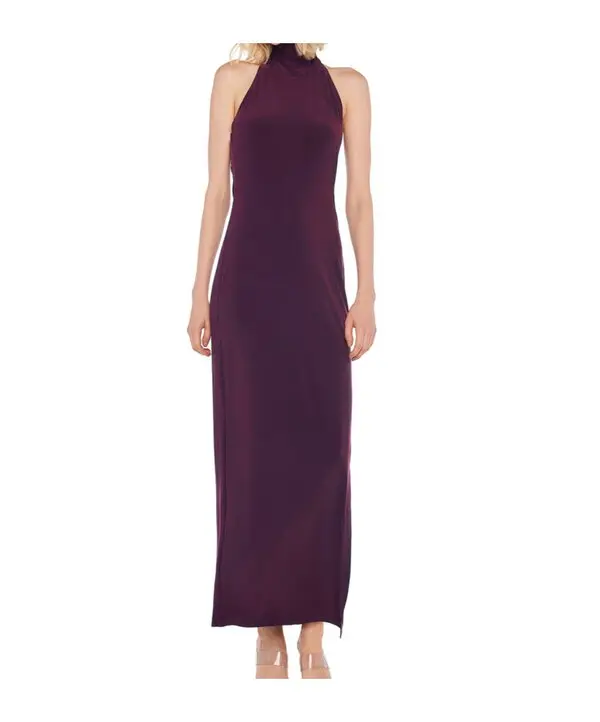 Norma Kamali Halter Maxi Dress