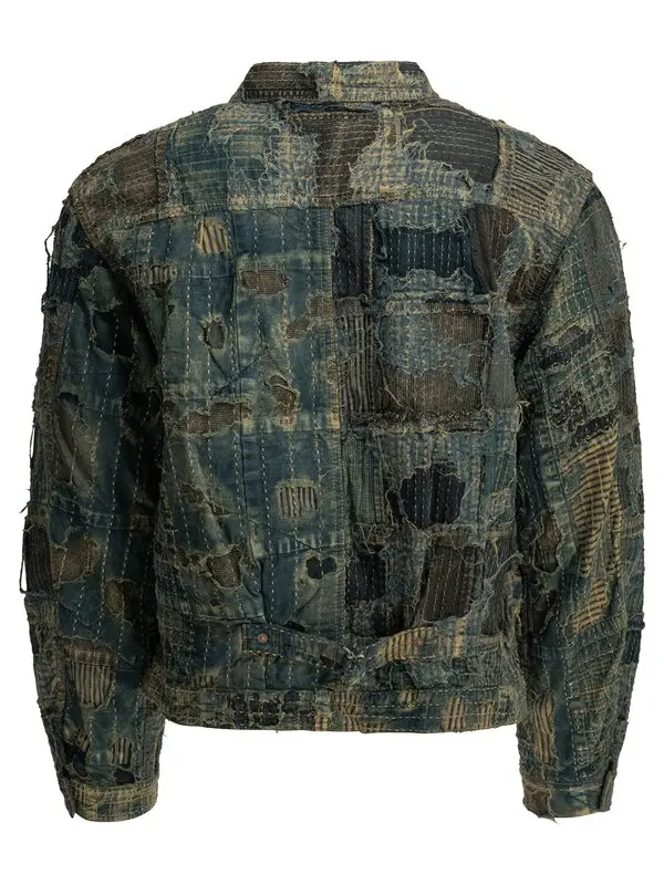 Kapital Boro Patchwork Denim Jacket