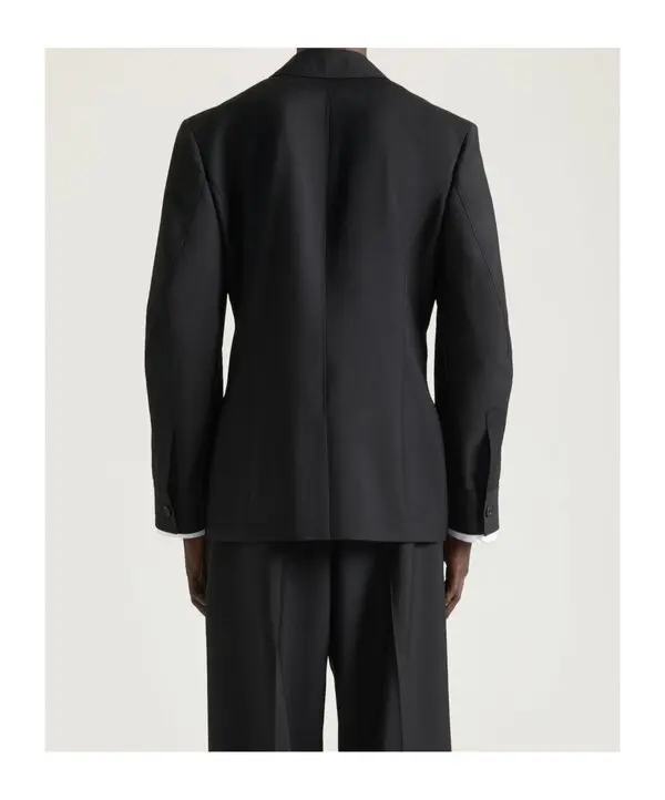 Givenchy Couture Seam Single-breasted Jacket In Wool And Mohair