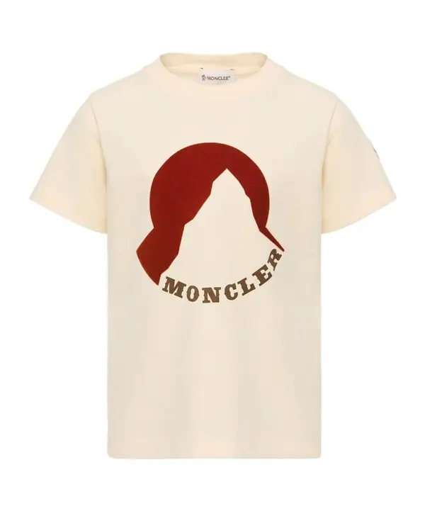 Moncler Logo Cotton Jersey T-shirt