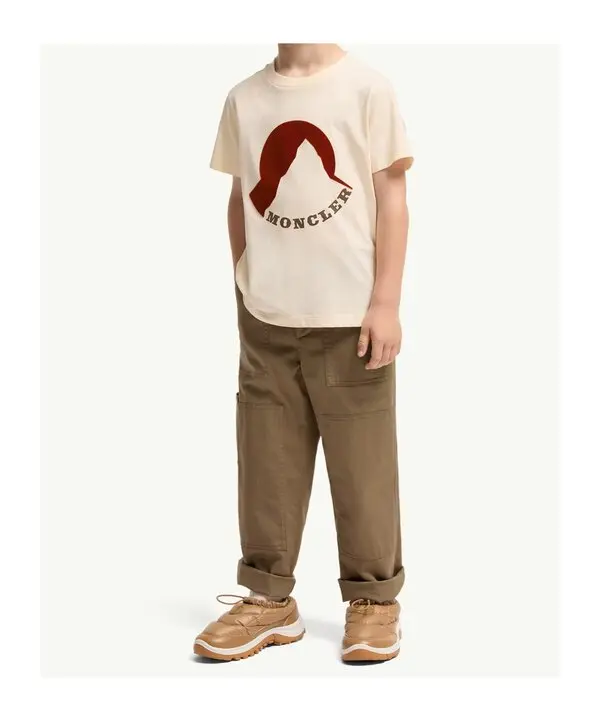 Moncler Logo Cotton Jersey T-shirt