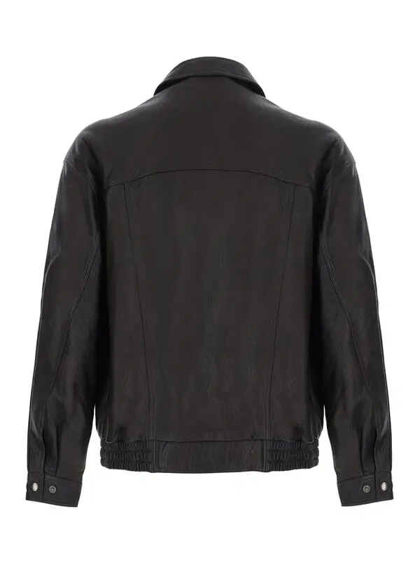 DUNST Long-sleeve Leather Jacket