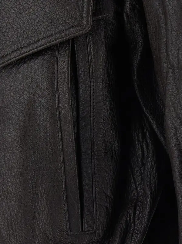 DUNST Long-sleeve Leather Jacket
