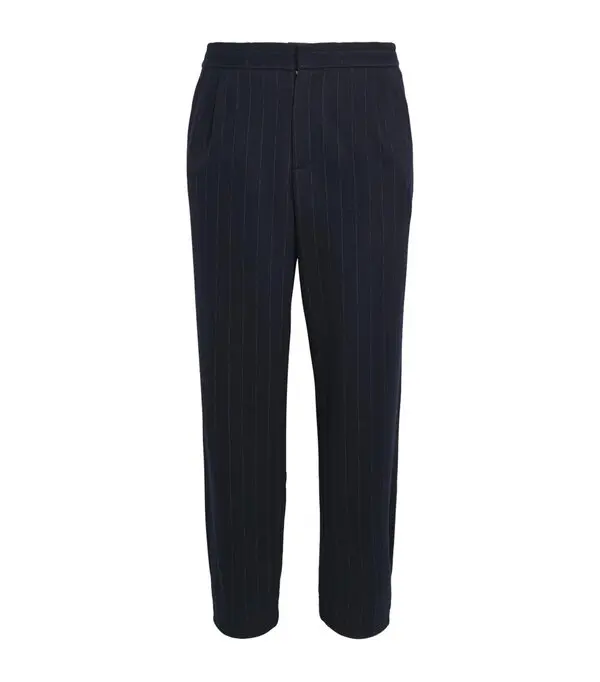 Sease Wool-cashmere-blend Pinstripe Trousers