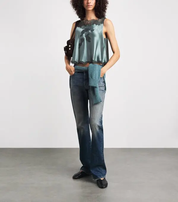 DÔEN Silk Valerina Top