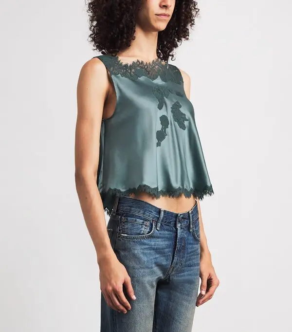 DÔEN Silk Valerina Top