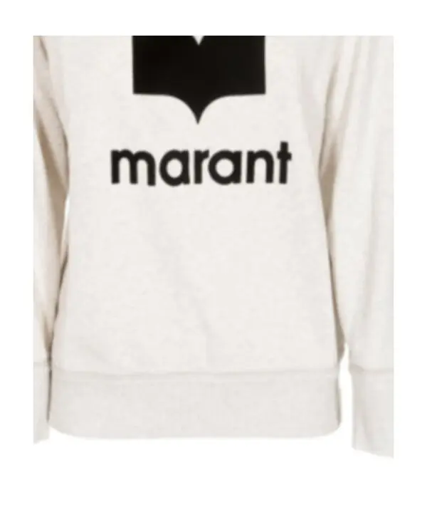 Isabel Marant Étoile Logo Printed Crewneck Sweatshirt