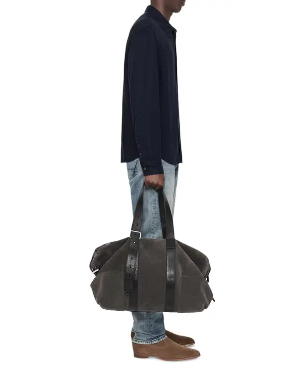 ALLSAINTS Ward Long Sleeve Shirt - Pitched Blue